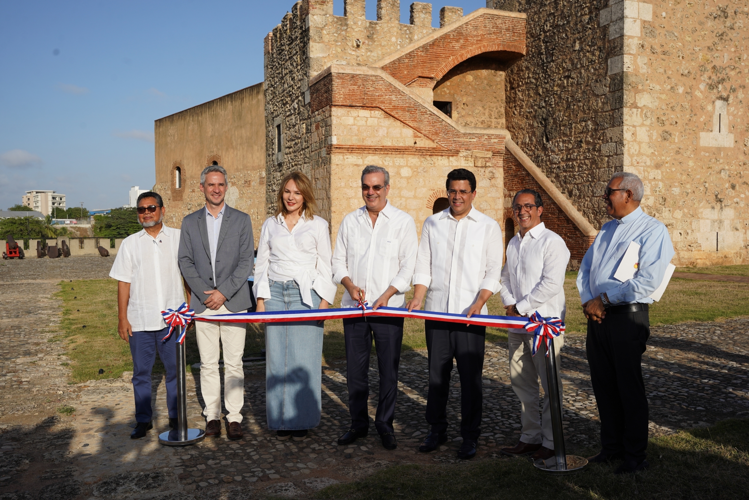 El presidente Luis Abinader Inaugura la Renovada Fortaleza Ozama